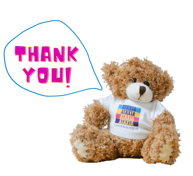 Join Us Thank You - Ataxia UK