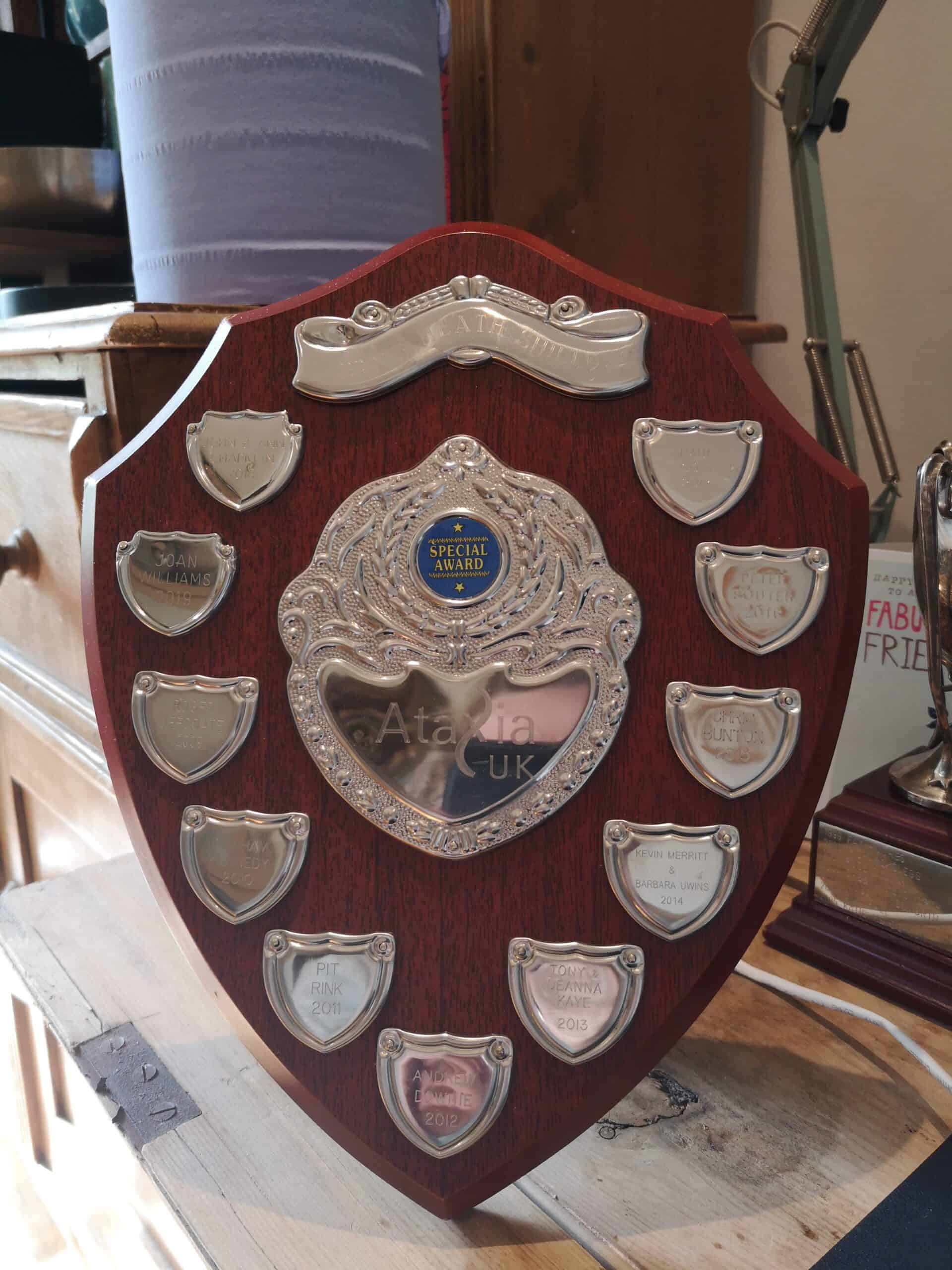 Cup and Shield Winners - Ataxia UK